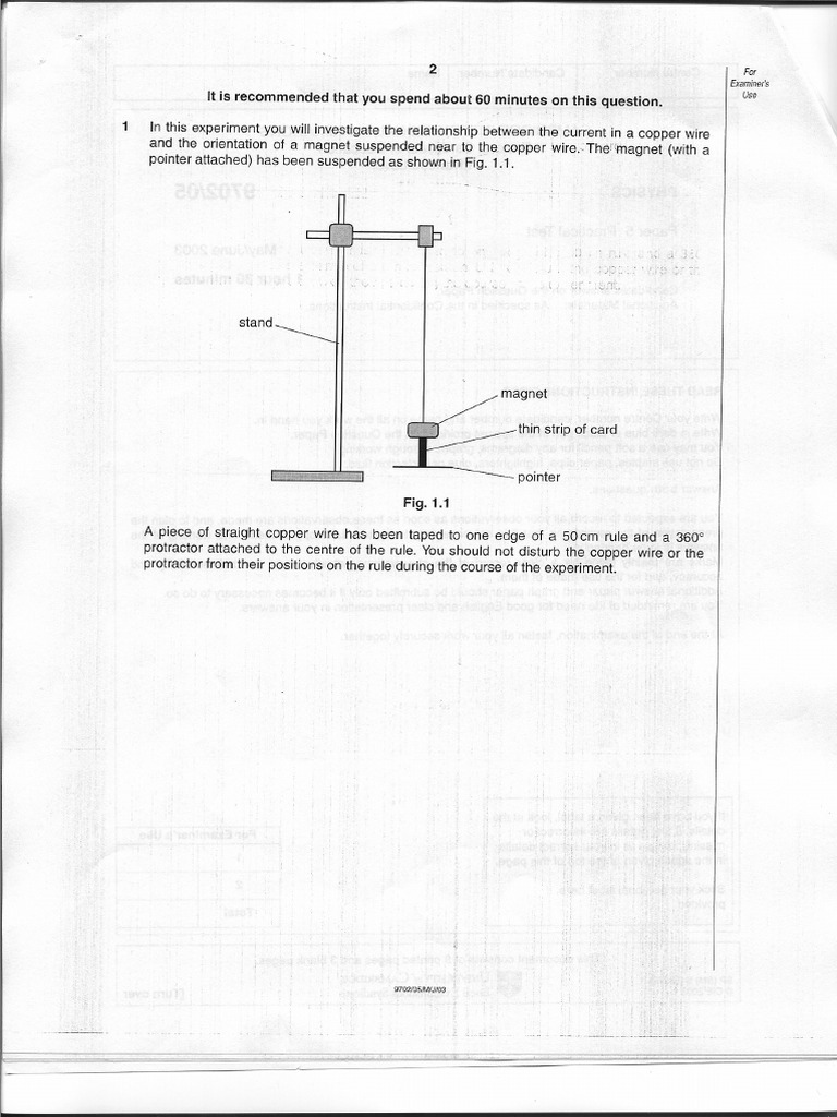 Unit 2 Magnetism & Current Lab | PDF
