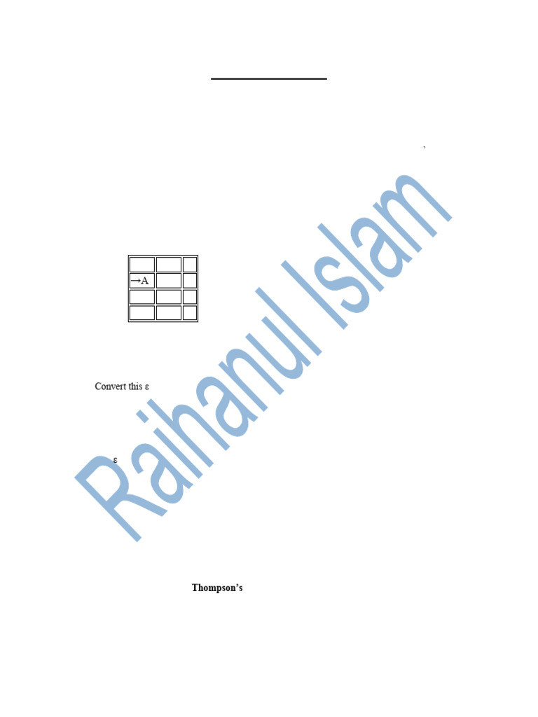Compiler Lab Mid | PDF