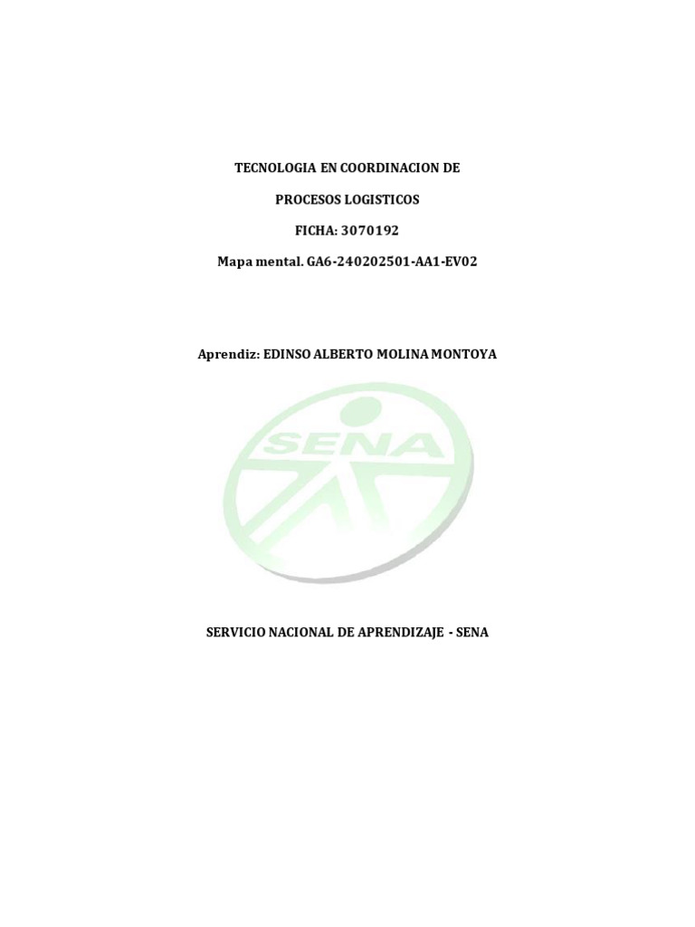 Mapa Mental GA6 240202501 AA1 EV02 | PDF