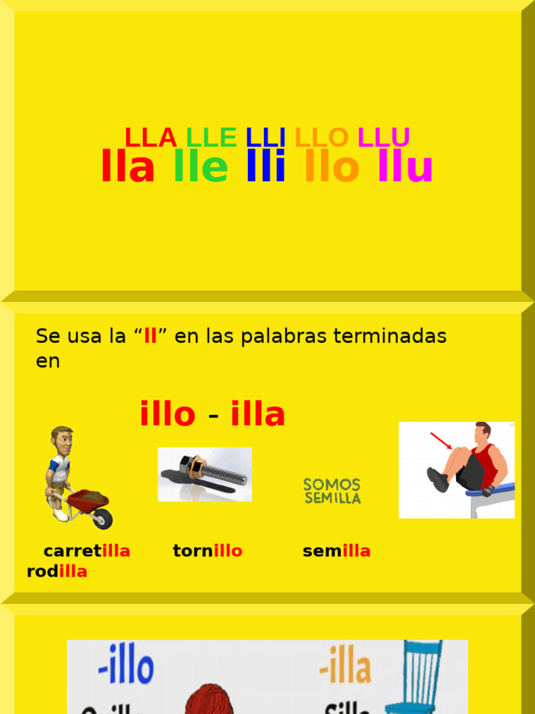 LLA LLE LLI LLO LLU Lla Lle Lli Llo Llu | PDF