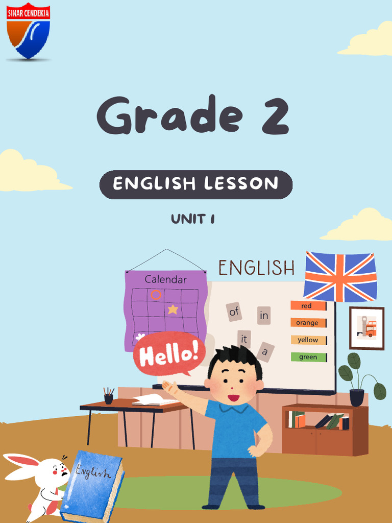 English Lesson Unit 1-Grade 2 (1) | PDF | Language Families | Languages