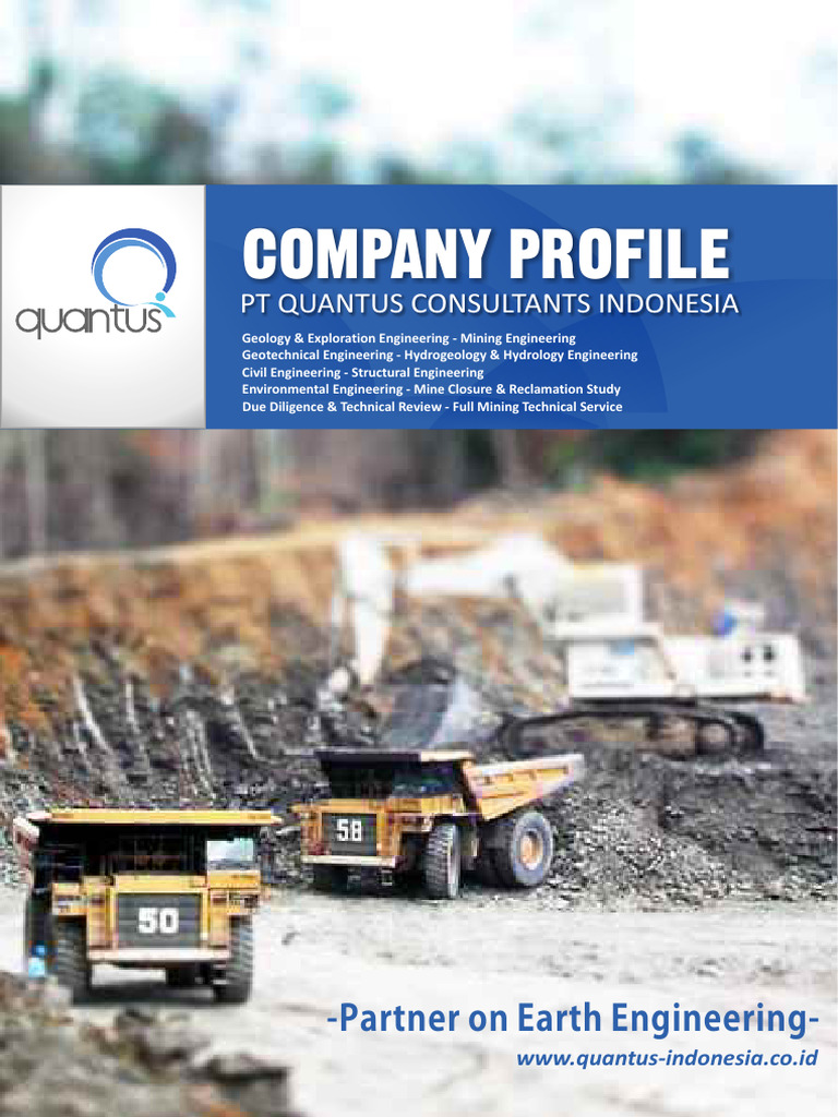 Integrated Mining Services in Indonesia | PDF | Geotechnical ...