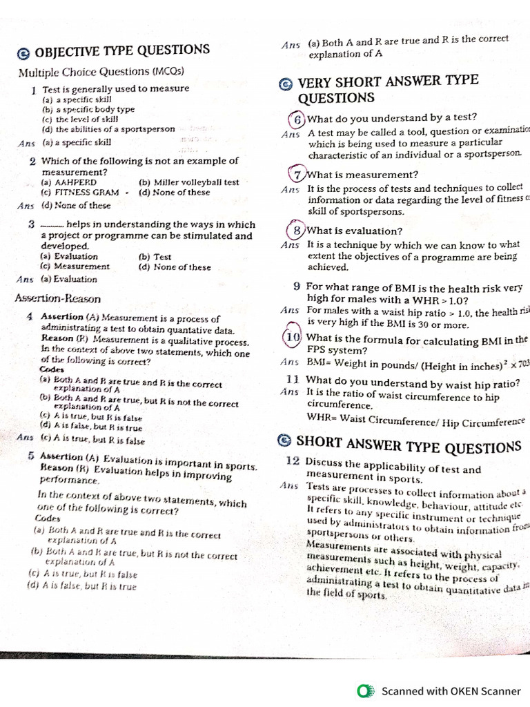 Chapter 6 Test and Measurement | PDF
