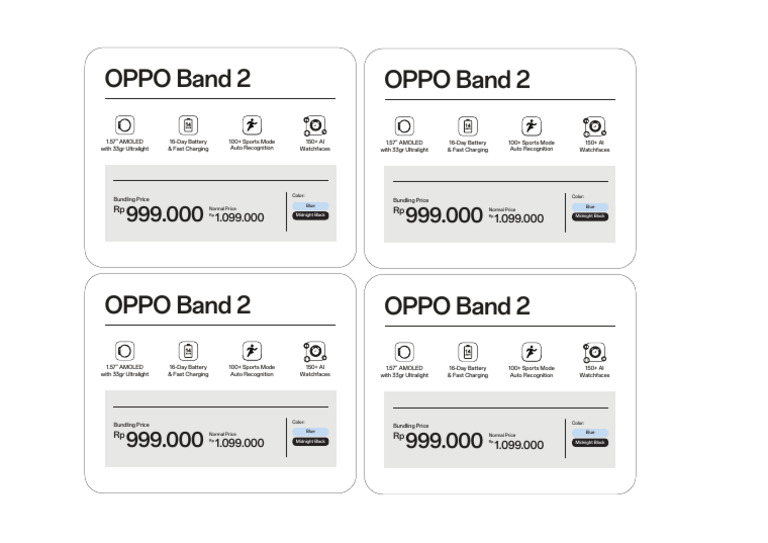 Infocard All Type Os Lobby MBH - Oppo Band2 | PDF