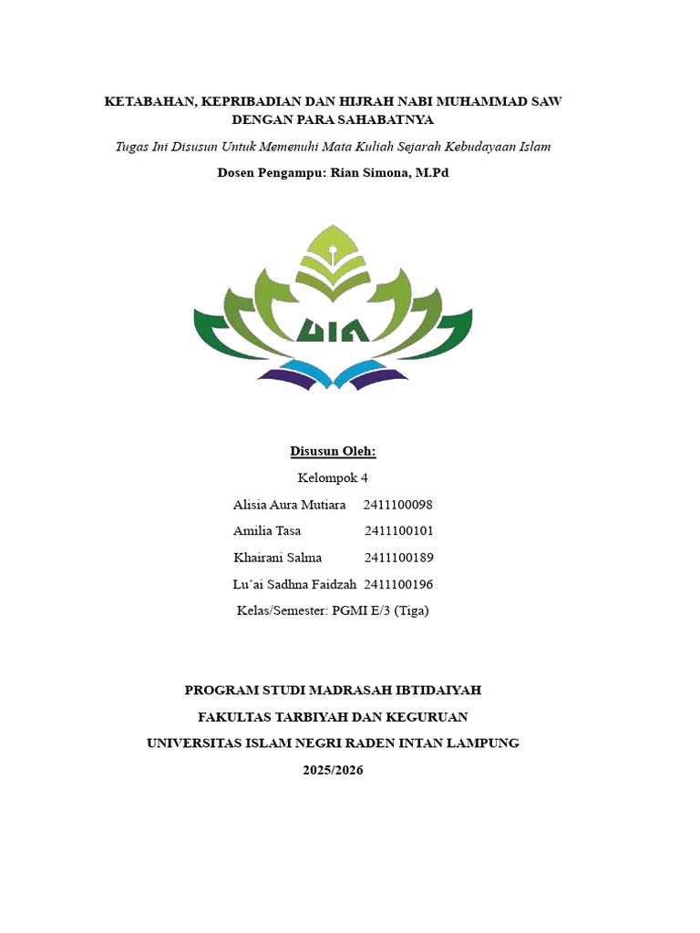 MAKALAH KELOMPOK 4 | PDF