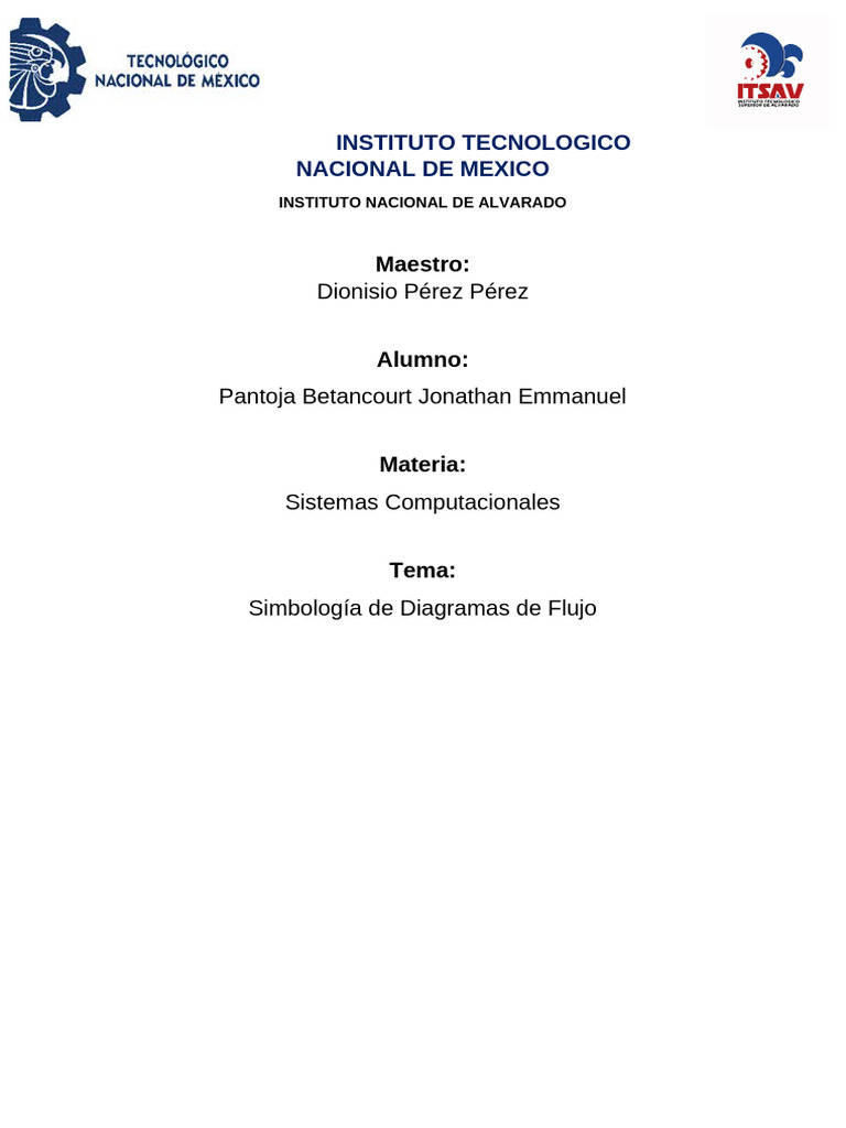 Simbología y Tipos de Diagramas de Flujo | PDF | Algoritmos | Informática