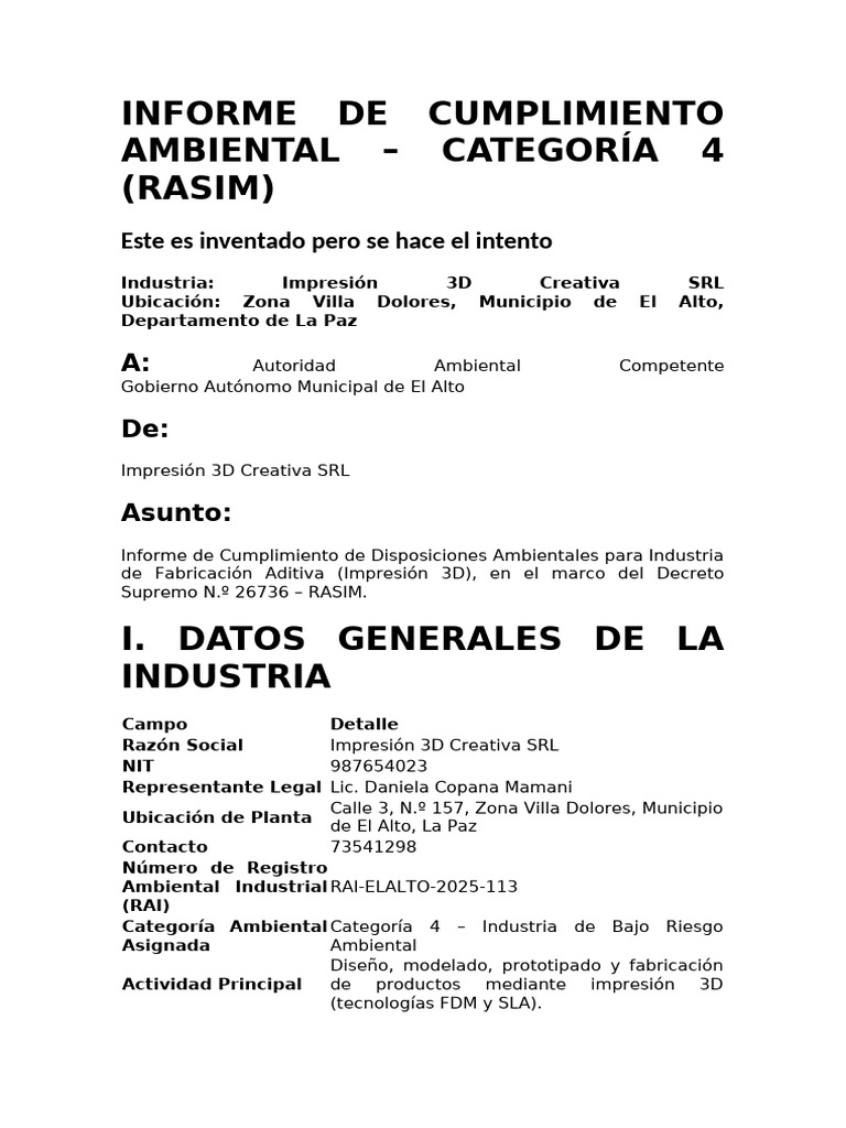 Rasim E, K, A | PDF | Impresión 3d | Residuos