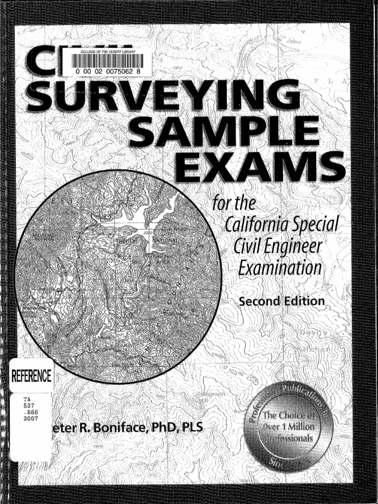 Civil Surveying Sample Exams - 2nd Edition | PDF
