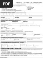 BSP New Account Application Guide | PDF | Identity Document ...