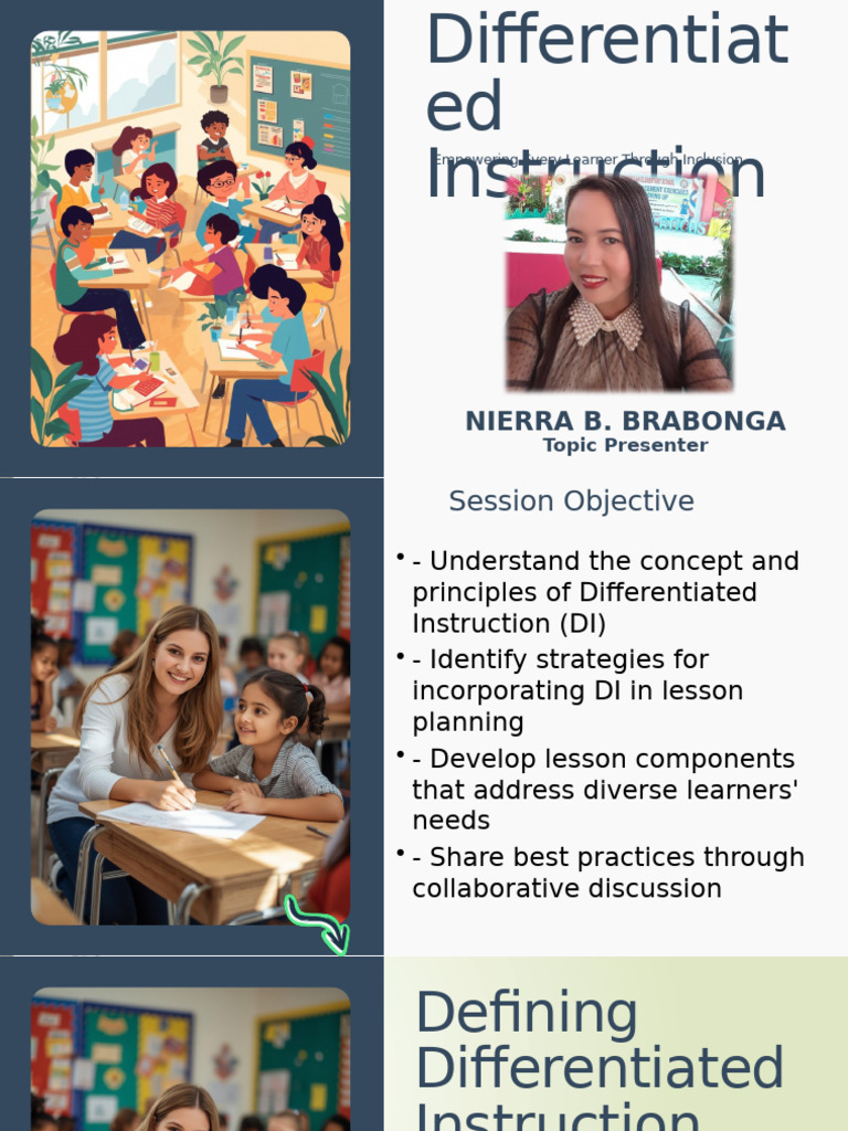 Presentation - Differentiated Instruction | PDF | Differentiated Instruction | Learning
