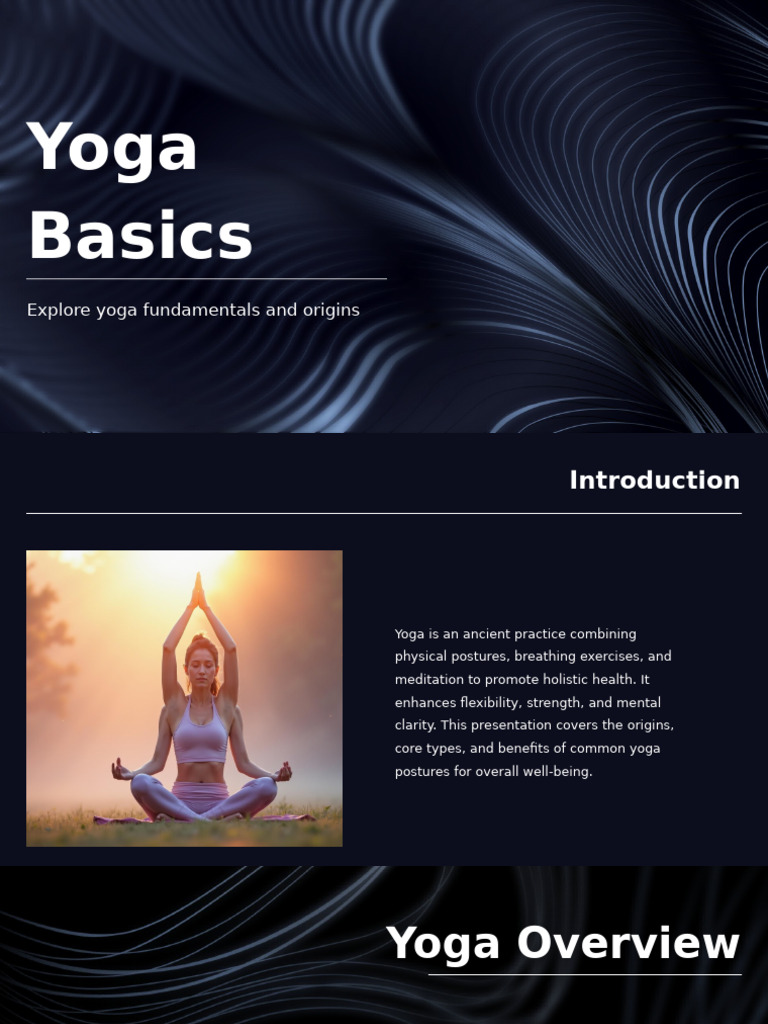 Yoga Basics | PDF | Asana | Yoga