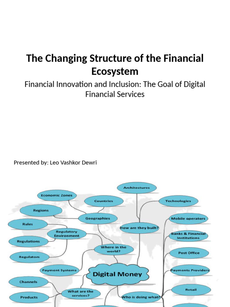 Topic-3 Digital - Financial - Ecosystem | PDF | Financial Technology ...