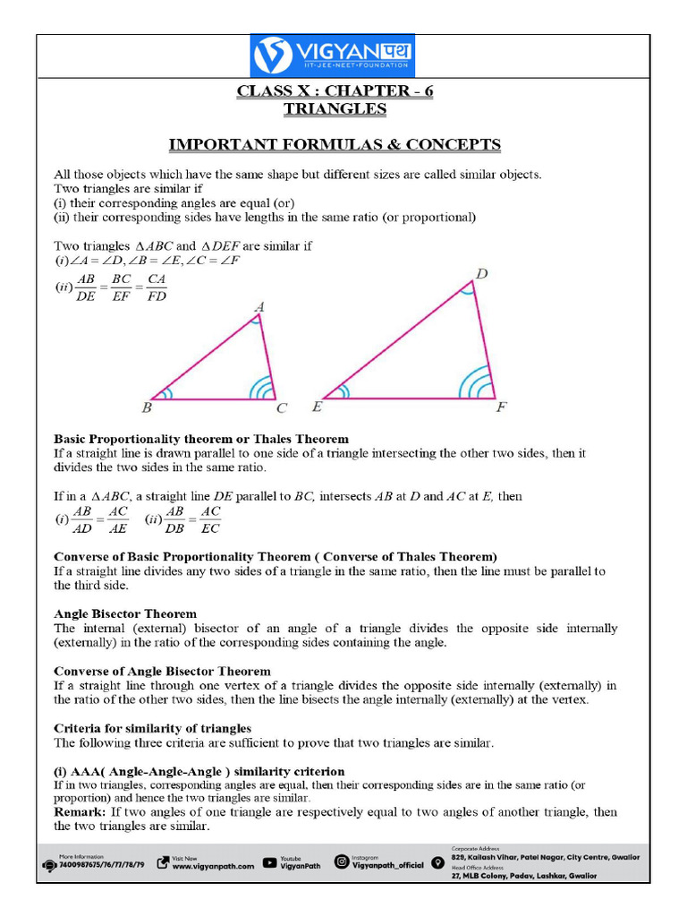 Triangles | PDF