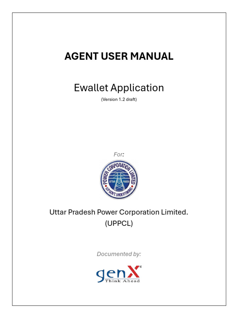 UPPCL Ewallet User Manual Guide | PDF | Receipt | Payments