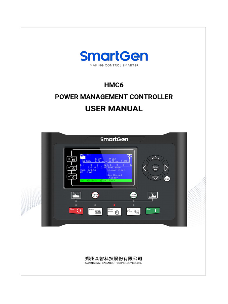 HMC6 Power Management Controller Manual | PDF | Power Supply | Electric ...