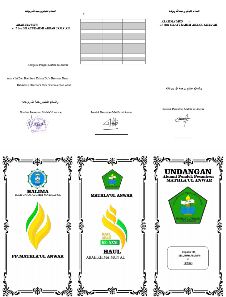Undangan Haul 2024 | PDF