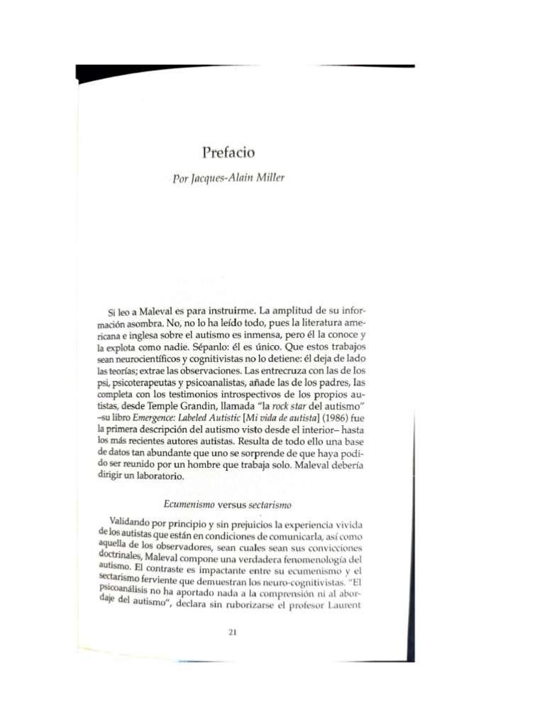 Prefacio Miller Oficial | PDF