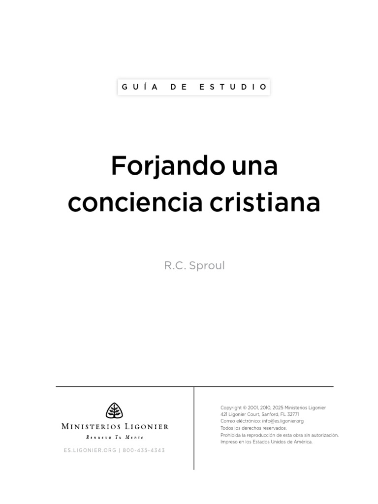 Forjando Una Conciencia Cristiana RTM | PDF | Moralidad | Pecado