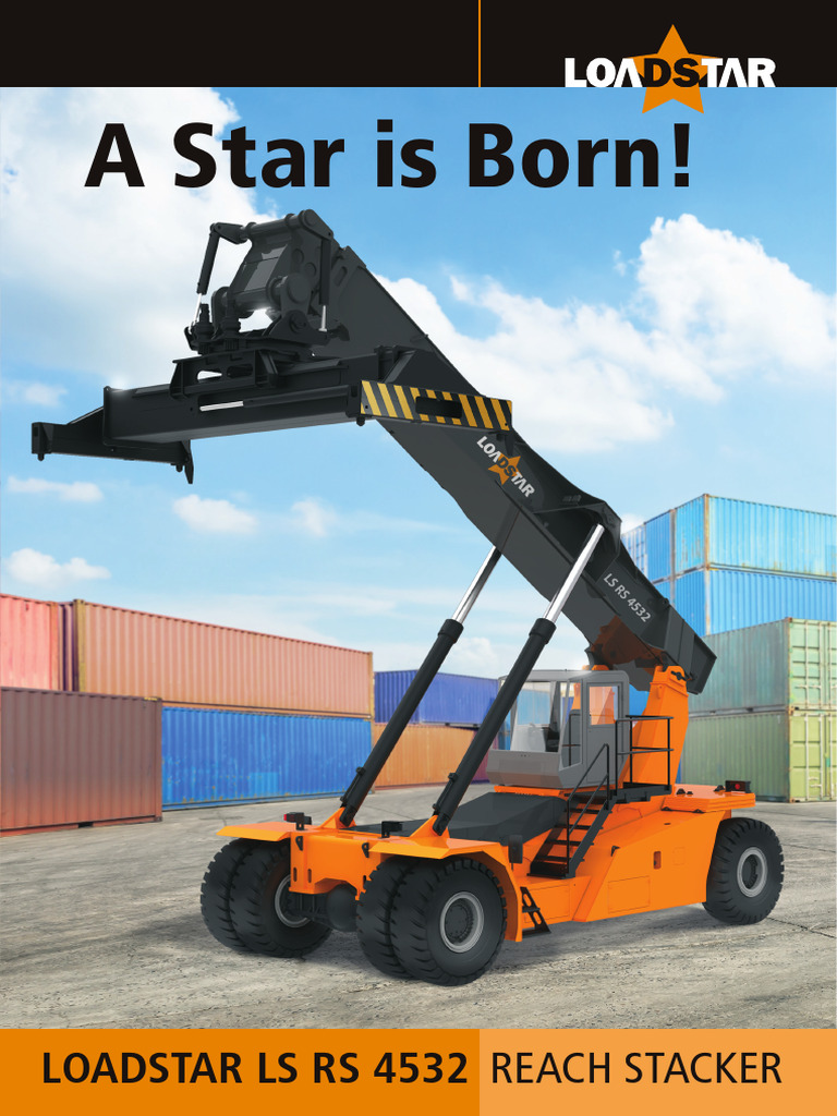 Loadstar Ls Rs 4532 Reach Stacker | PDF | Truck | Axle