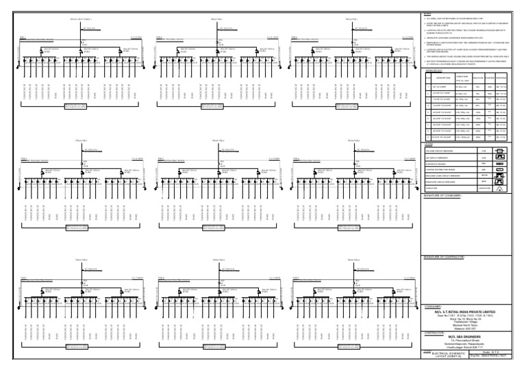 Electrical Schematic and Wiring Details | PDF | Building Engineering ...