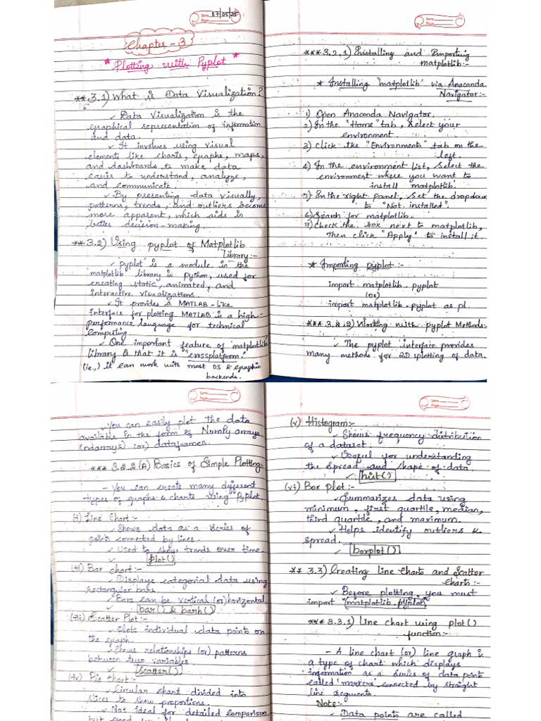 Class 12 (IP) Chapter 03 | PDF