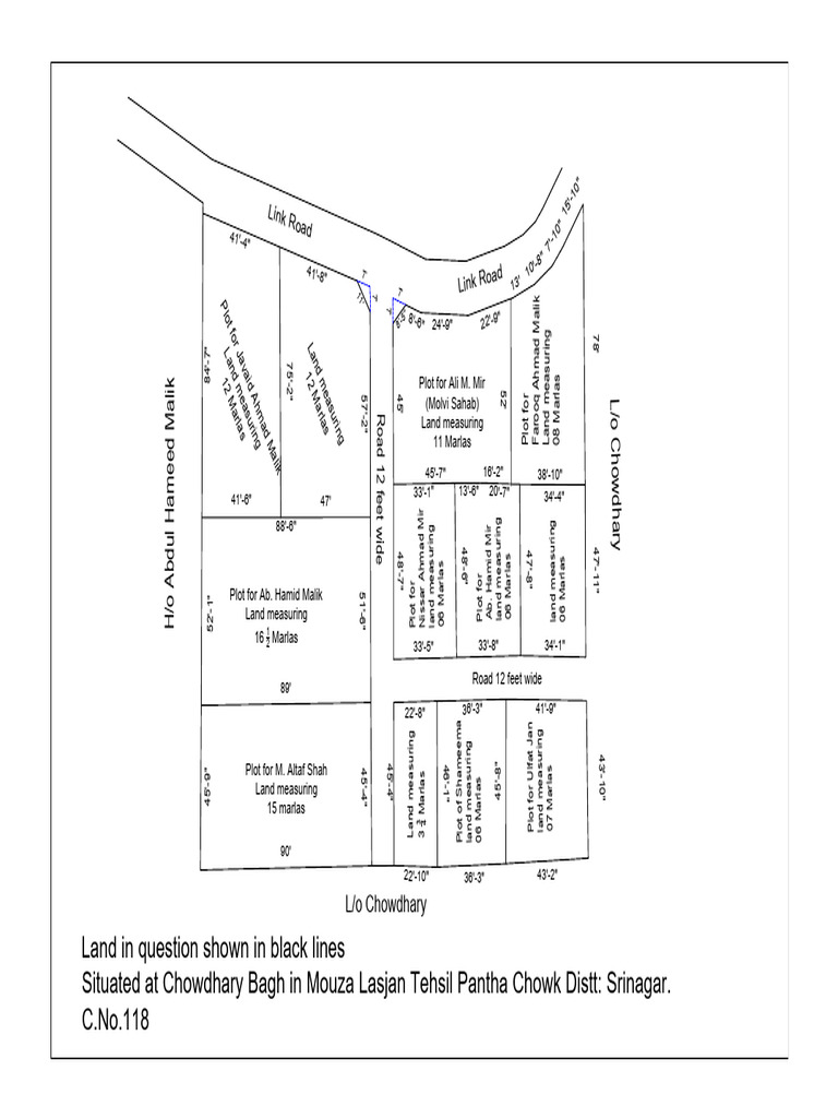 Plots Sold at Chowdhary Bagh Lasjan - PDF 3 | PDF