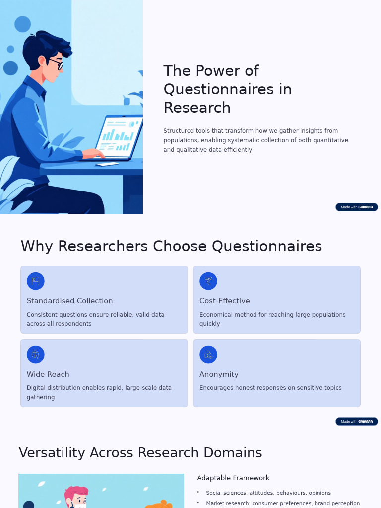 The Power of Questionnaires in Research | PDF | Questionnaire ...