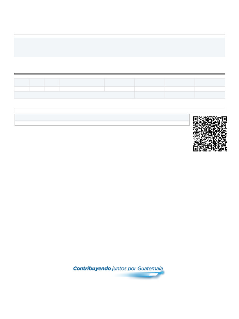 Factura Pequeño Contribuyente | PDF