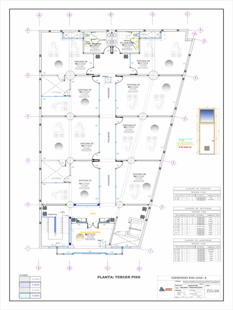 Planta Tercer Piso | PDF