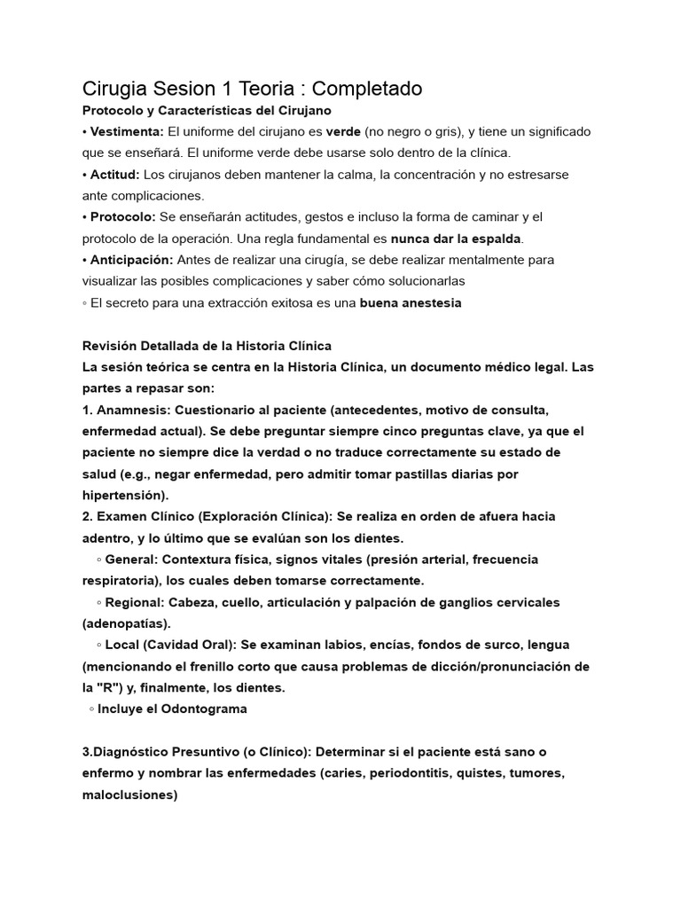 Cirugia Bucal DR Jimmy Audios | PDF
