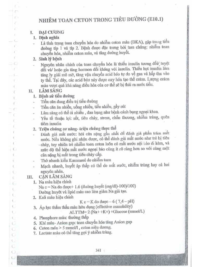 51 - Nhiễm Toan Ceton Trong Tiểu Đường | PDF