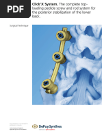DEPUY SYNTHES - Expedium 5.5 | PDF | Vertebra | Screw