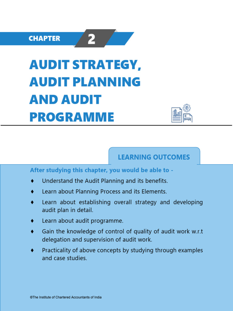 Audit Strategy and Planning Essentials | PDF | Audit | Internal Control