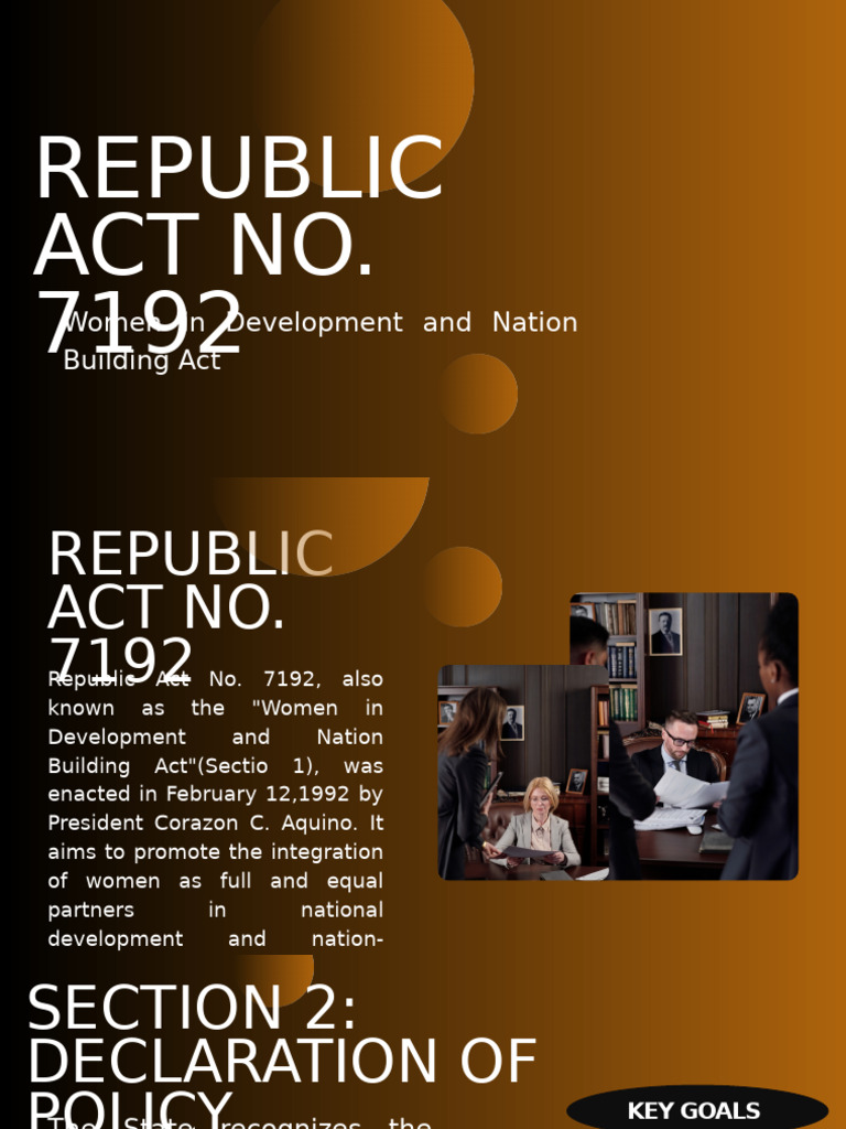 RA 7192 Gensoc | PDF | Justice | Crime & Violence