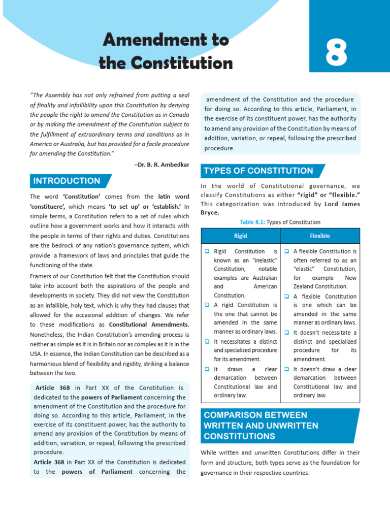 Comprehensive Books Amendment To The Constitution | PDF | Constitution ...