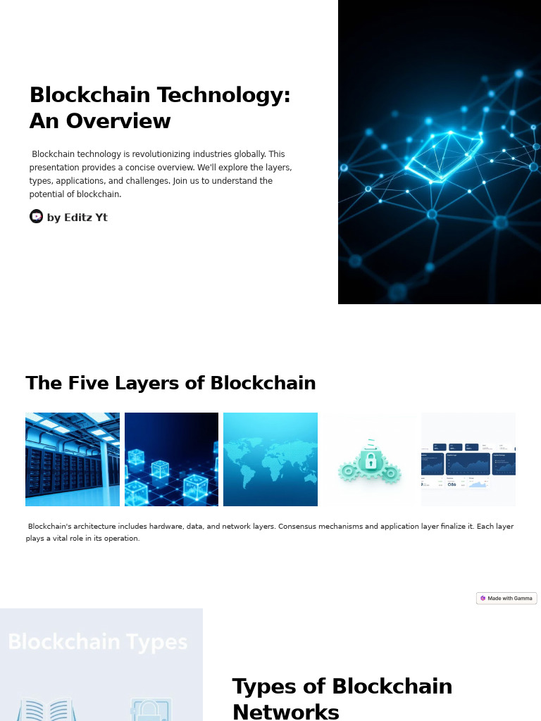 Blockchain Technology An Overview | PDF | Computing