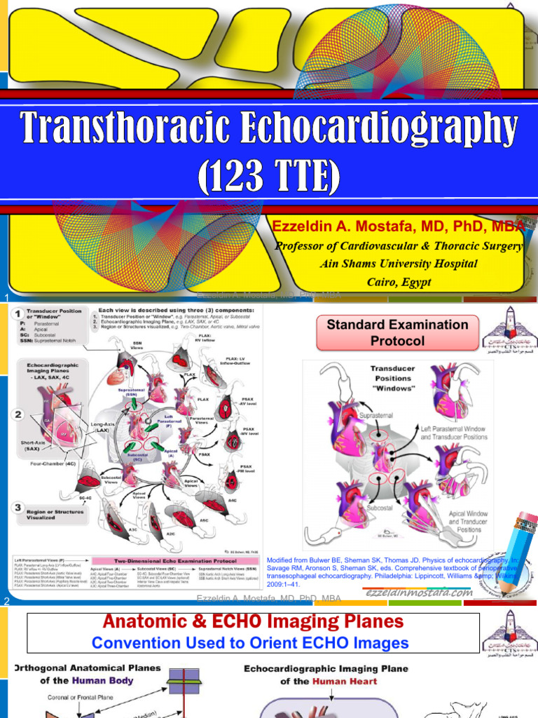 ECHO (Part 1), TTE for CT Surgeon, Standard Basic Views (Wecompress.com ...