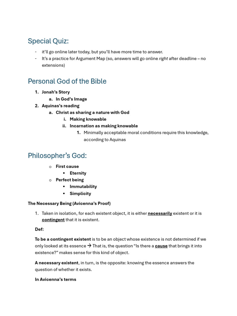 Understanding the Personal God Debate | PDF | God | Existence