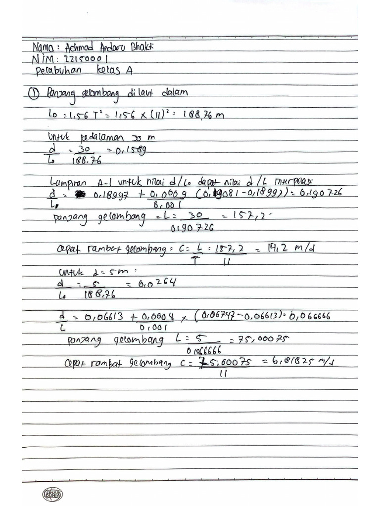 Achmad Andaru Bhakti - 22150001 | PDF