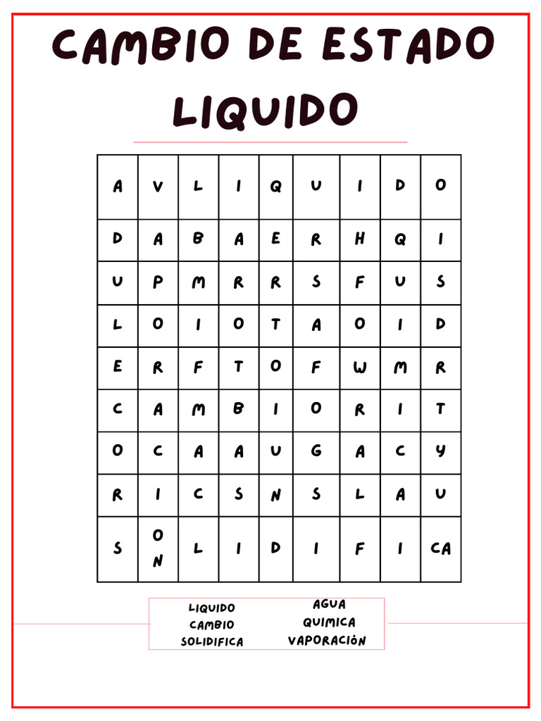 Sopa de Letras Infantil Sencillo Rojo _20251021_202425_0000 | PDF