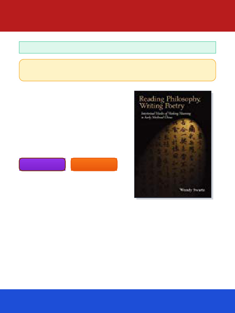 Reading Philosophy Writing Poetry Intertextual Modes of Making Meaning ...