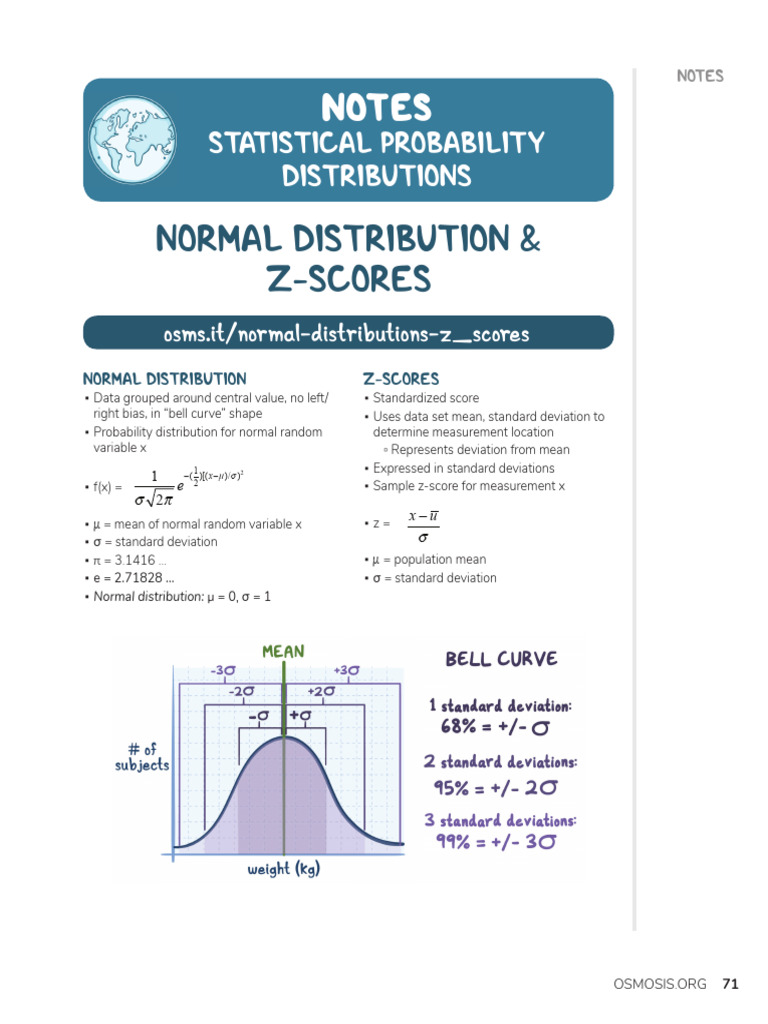 Statistical Probability Distributions | PDF | Normal Distribution ...