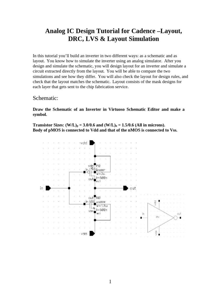 Cadence Meterial | PDF | Field Effect Transistor | Integrated Circuit