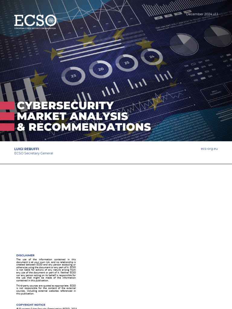 ECSO Cybersecurity Market Analysis and Recommendations v1.1 | PDF ...