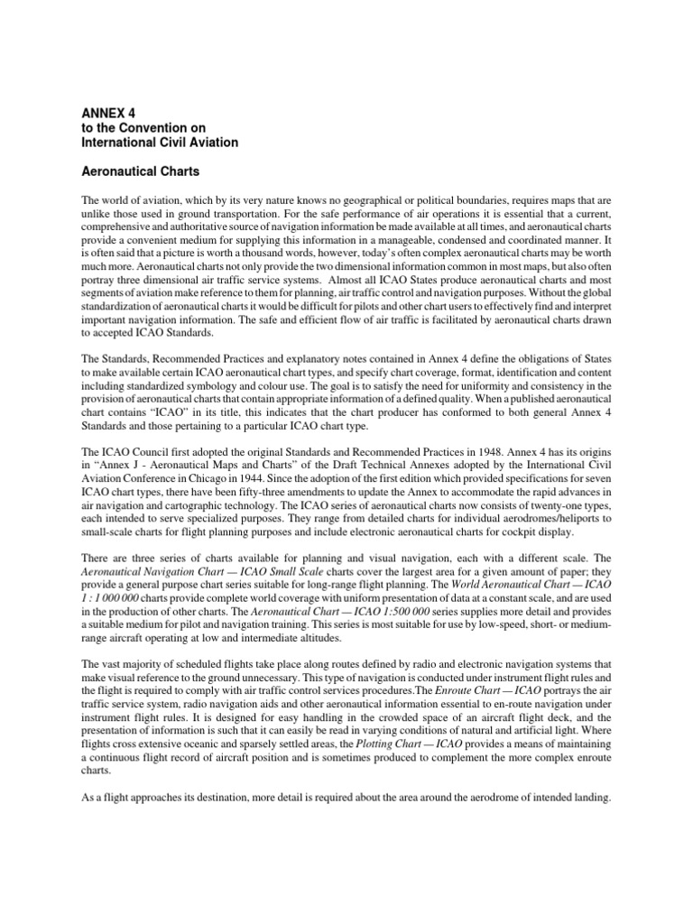 ICAO Annex 4 Commentary | Air Traffic Control | Takeoff | Free 30-day ...