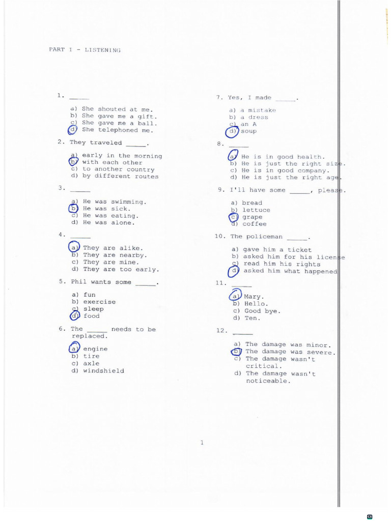 Alcpt 111 Answers | PDF