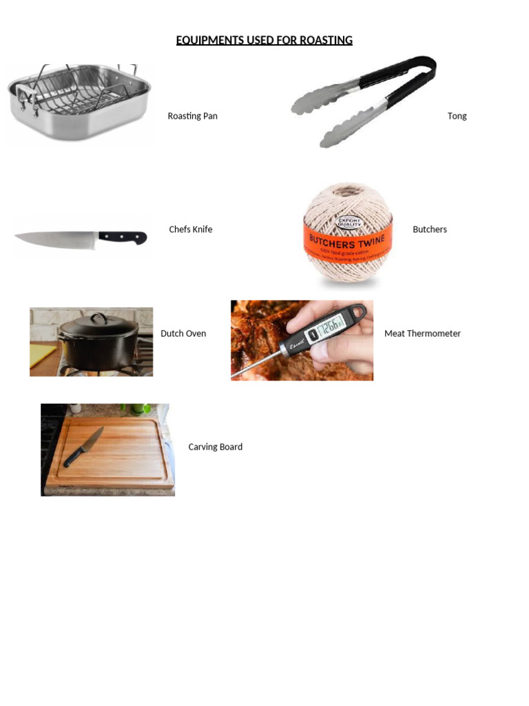 Essential Roasting Equipment List | PDF