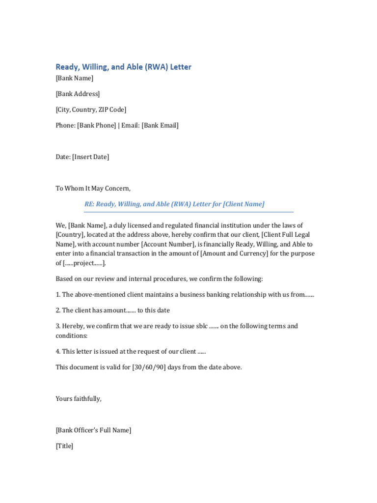 Tusfinico Scam Bank Documents New Protocol | PDF | Letter Of Credit | Banks
