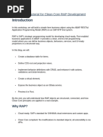 Managed vs Unmanaged in SAP RAP | PDF | Computing | Software