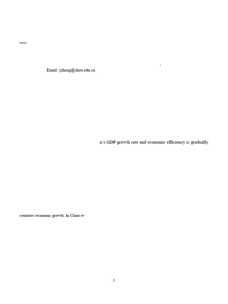 How Does The National New Area Impact The Local Economy | PDF ...